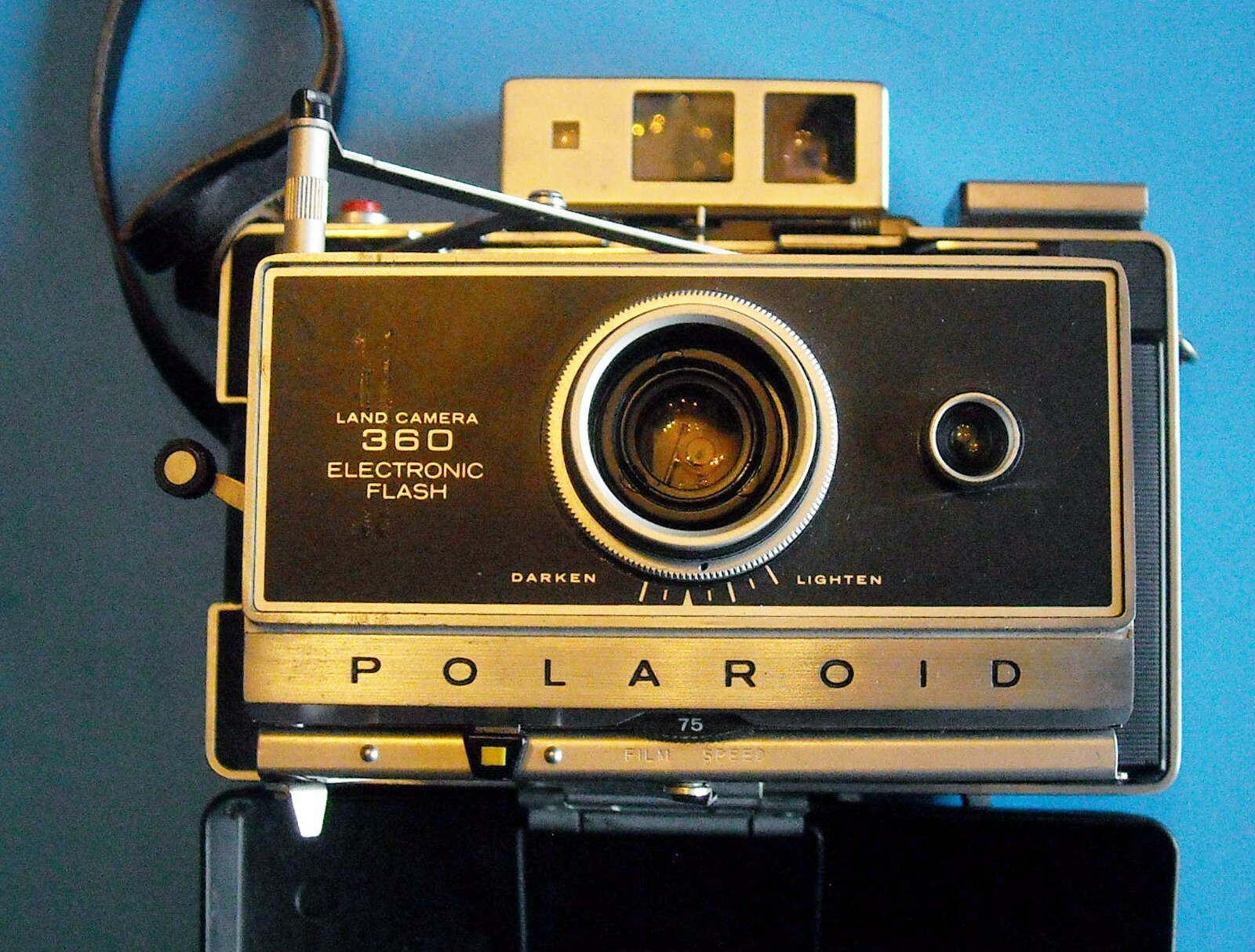 Polaroid 360 Camera * with Case * Electronic Flash * Charger * Vintage ...