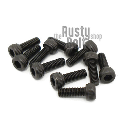 M3 x 9mm, Socket Head Cap Screws, 12.9 Steel, Black | eBay