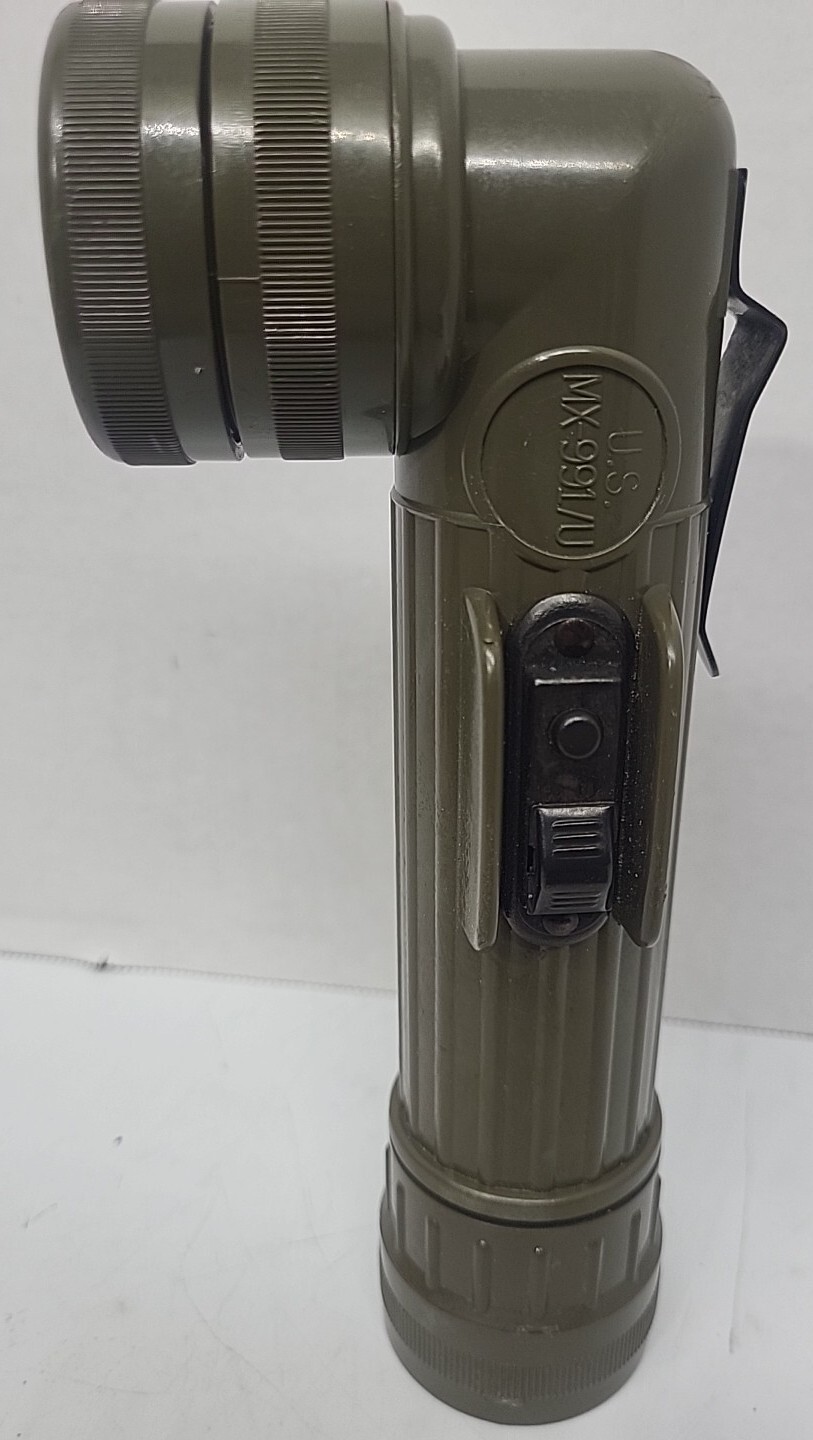 Fox Military OD Anglehead Flashlight with color lenses. | eBay
