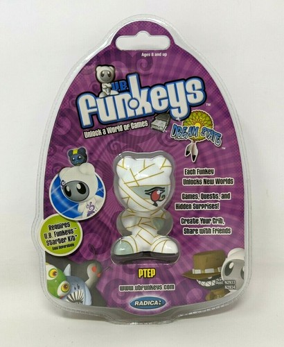 New Mattel UB Funkeys Dream State White Ptep N2934 Internet Toy Figure ...