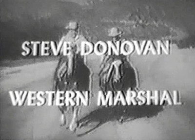 STEVE DONOVAN, WESTERN MARSHAL (1955) 5 Rare Episodes | eBay
