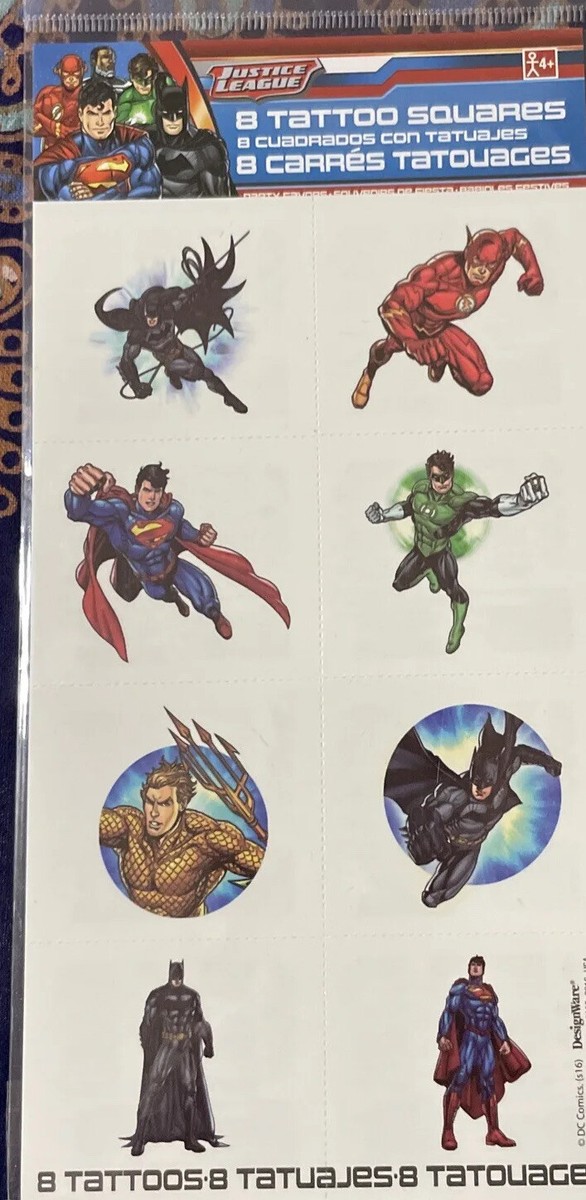 Popular Justice League Tattoo