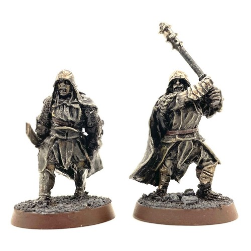 Mordor Uruk-hai 2 Painted Miniatures Warriors Half-orc Rogue Middle ...