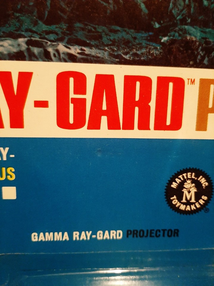 MATTEL MAJOR MATT MASON GAMMA RAY GARD PAK MINTY UNPUNCHED GORGEOUS ...