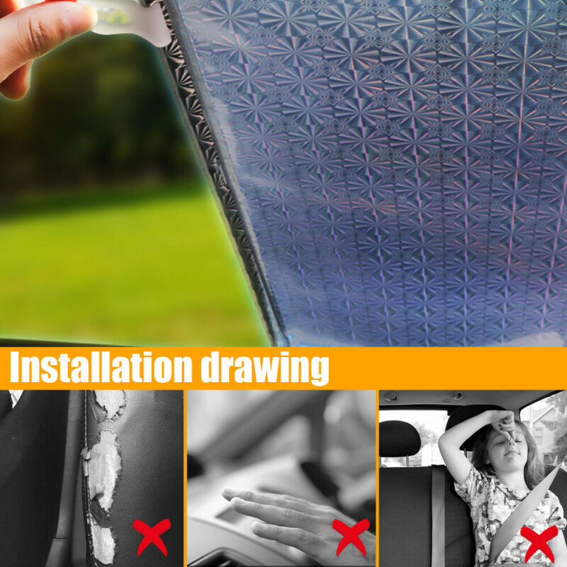 Car Sunshade Visor Cover Automatic Retractable Front Window Windshield ...