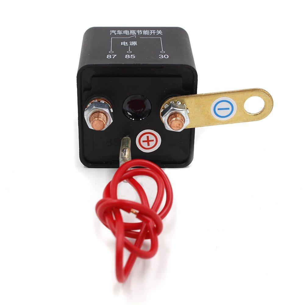 200A Car Battery Disconnect Relay Cut-Off Switch With Wireless Remote ...