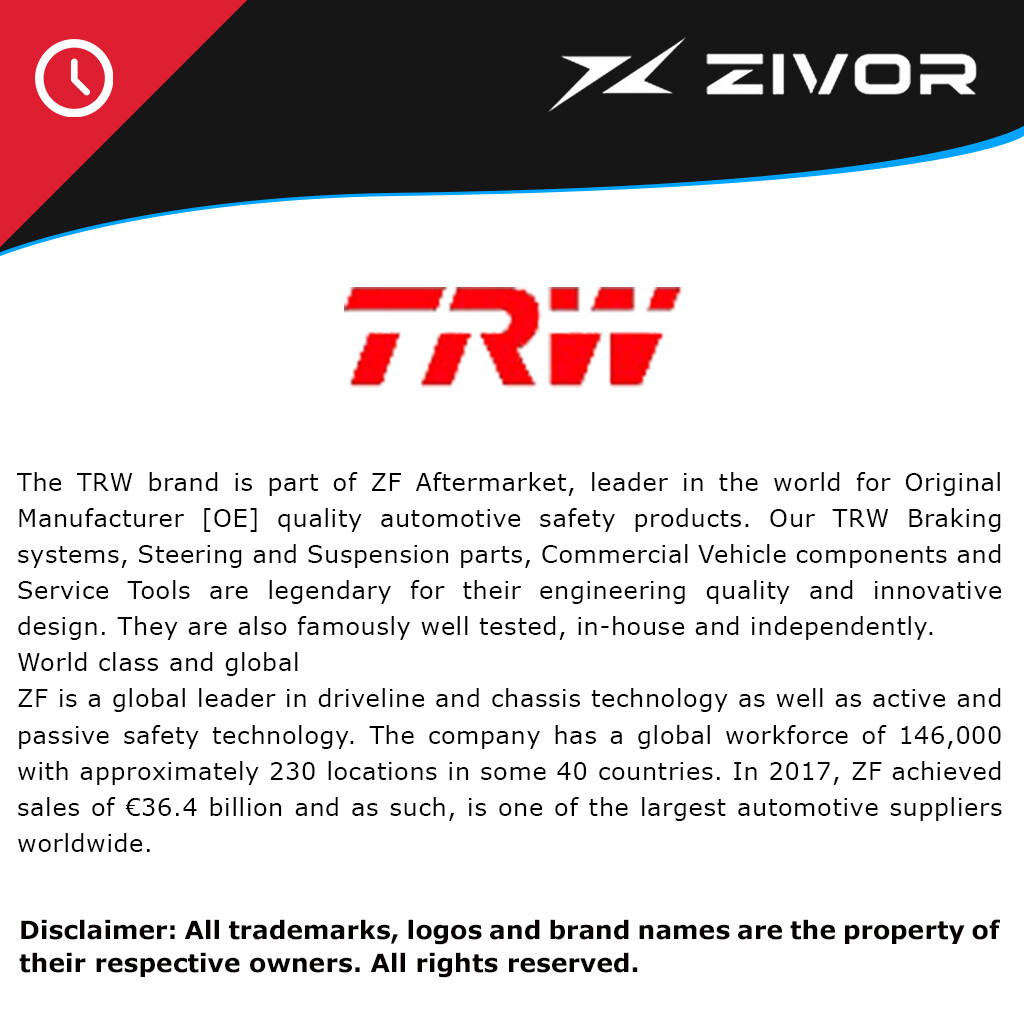 New TRW Brake Pads - Front For GWM V240 SUPER LUXURY KZ 2009-2016 # ...