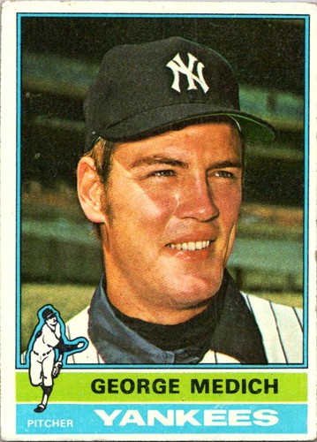 George Medich 1976 Topps #146 New York Yankees | eBay