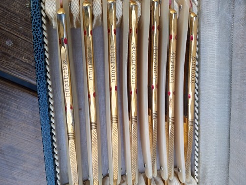 RARE VINTAGE SILBERSTAHL GARANTI-SOLINGEN 7 DAYS OF THE WEEK STRAIGHT ...