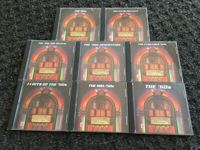 8 different Time-Life CDs - Your Hit Parade - '50s (7) & '60s (1) | eBay