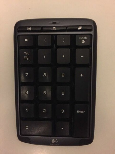 Logitech N305 Unified Wireless Keypad Numpad USB Receiver Pouch for ...