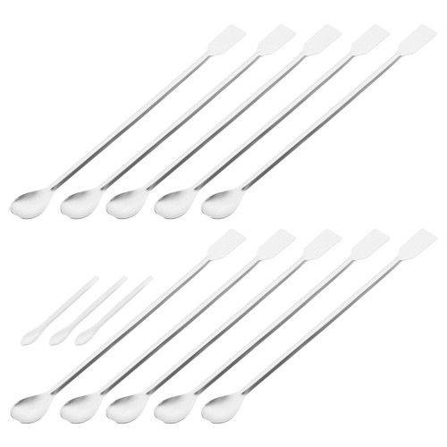 13Pcs Laboratory Spoons Laboratory Mixing Spatula Metal Spatula ...