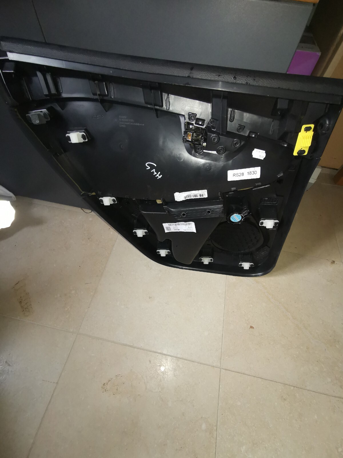 Genuine Volvo V40 2012-2019 REAR RIGHT DRIVER SIDE DOOR Card panel ...