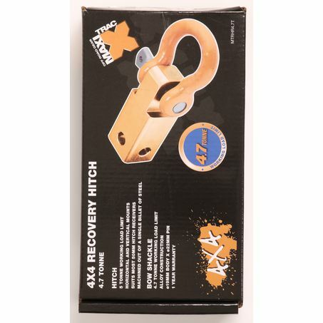 MAXI TRAC RECOVERY HITCH RECEIVER BOW SHACKLE 5,000kg 4X4 | eBay Australia