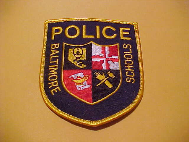 Baltimore City Police Badge Custom Novelty Baltimore Police Collector