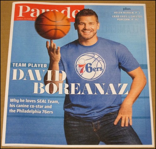 10/20/2019 Parade Newspaper Magazine David Boreanaz SEAL Team Helen ...