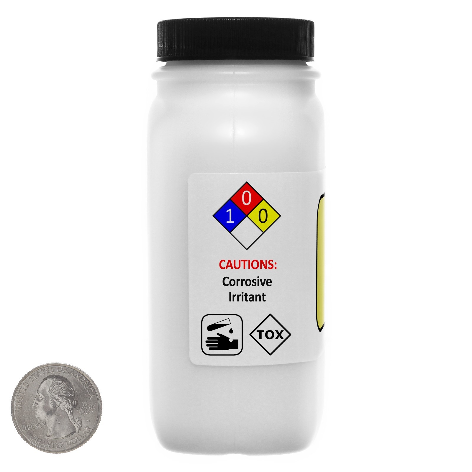 Sulfamic Acid [H3NSO3] 99% ACS Grade Powder 1 Lb in Two Plastic Bottles ...