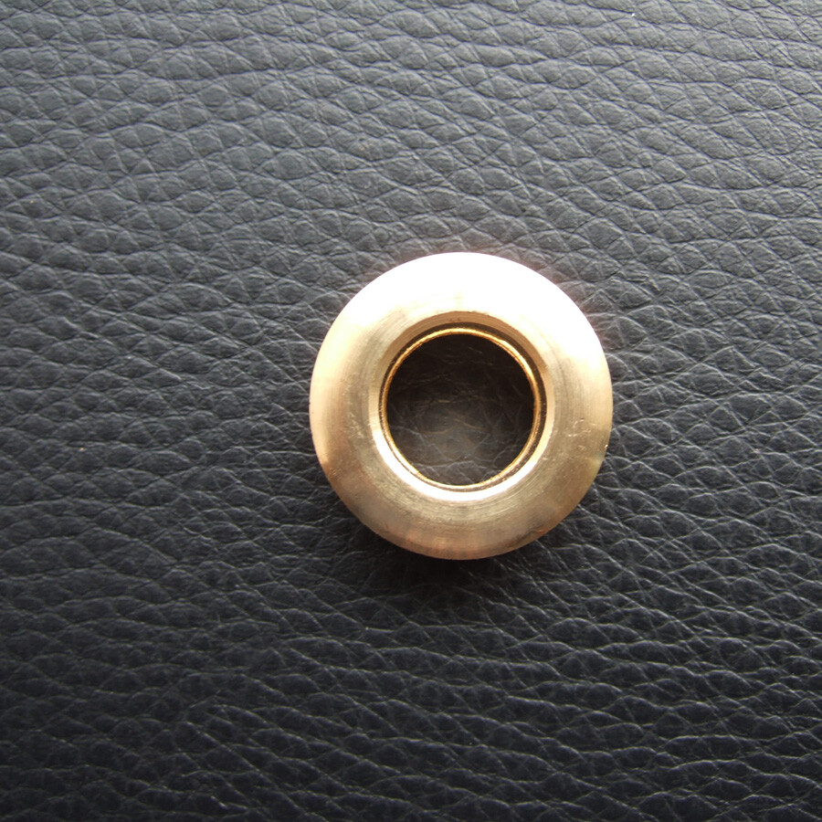 10x Heavy Duty Solid Brass grommets 11mm Eyelet Screw Fix For leather ...