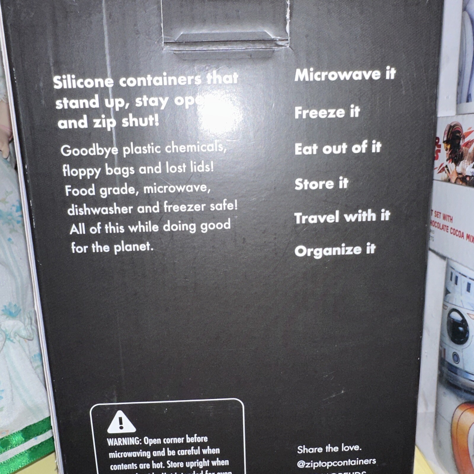 ⚡️Zip Top Teal Food Storage Container Set (3 cup set) 8, 16 Oz & 24 Oz ...