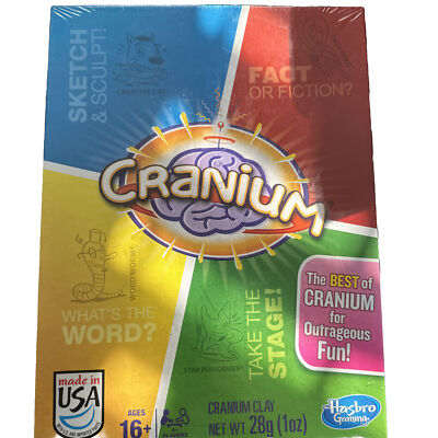 Hasbro Cranium Game New Sealed 4+ Players Age 16+ Team 200 Cards | eBay