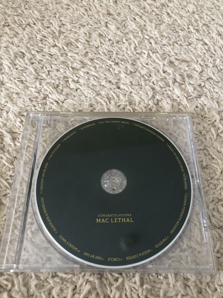 SIGNED/RARE! Congratulations By Mac Lethal CD Rap Hip-Hop Grieves Eyedea Hopsin | eBay