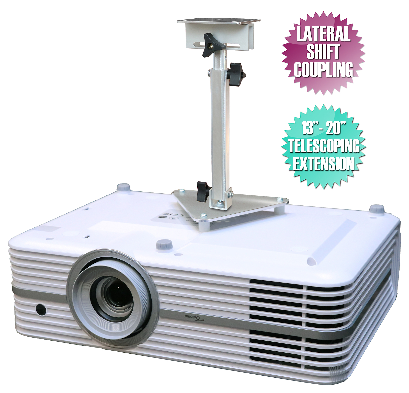 Projector Ceiling Mount for Optoma UHD300X UHD350X UHD40 UHD50 UHD51 ...