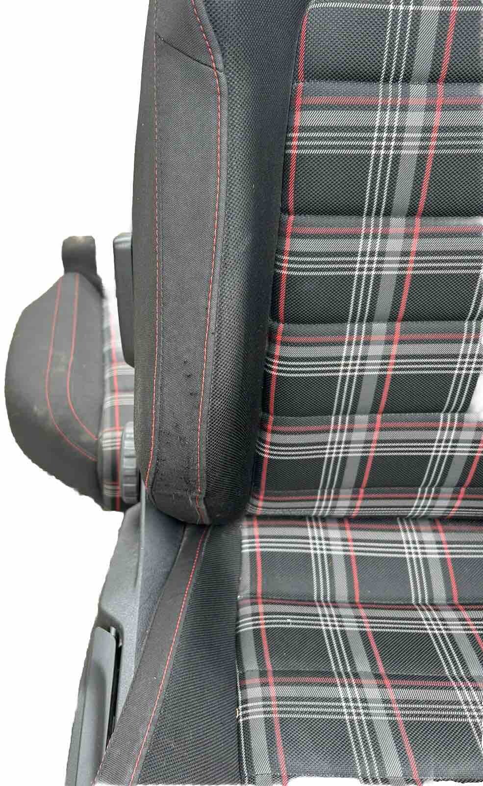 VOLKSWAGEN VW GOLF GTI MK7 7.5 TARTAN HEATED SEATS INTERIOR | eBay UK