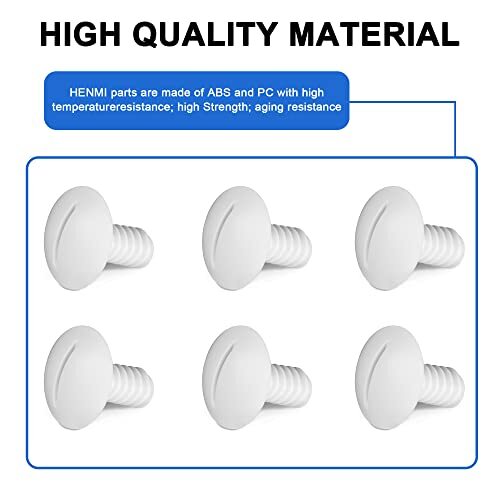Plastic Wheel Screws Pack of 6 Screws for Polaris Pool Cleaner 180/280 ...