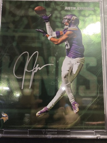 Justin Jefferson 2024 Fanatics Emanate Autographed /99 | eBay