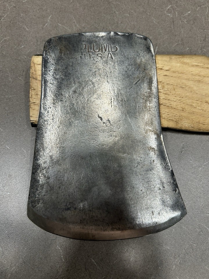 Plumb USA Tasmanian Pattern Axe Head Tassie Vintage, Nearly 4 LBS | eBay