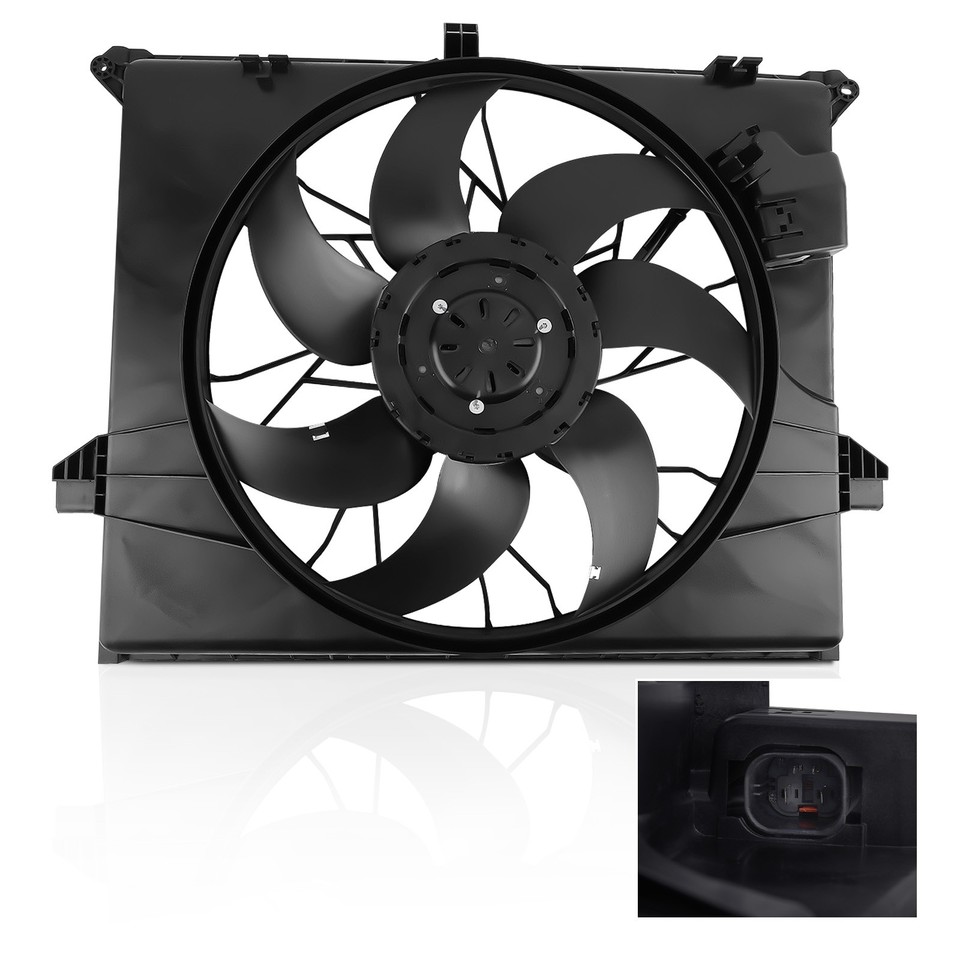 Engine Coolant Radiator Cooling Fan Assy for Benz ML350/ML450/ML500 ...