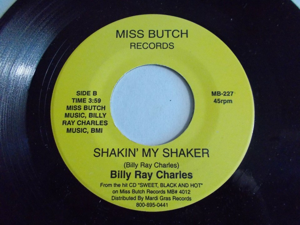 Billy Ray Charles Sweet Black & Hot 45 Miss Butch Soul Vinyl Record | eBay