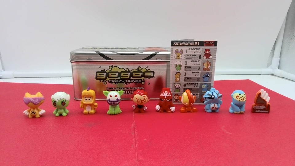 Gogos Crazy Bones Collector Tin | eBay