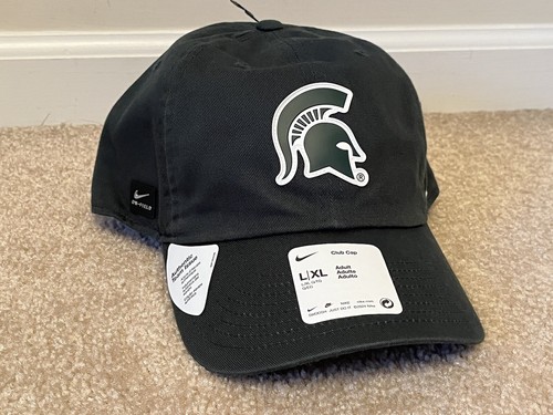 Nike OnField Apparel Club Cap Michigan State Baseball Black Adjustable ...
