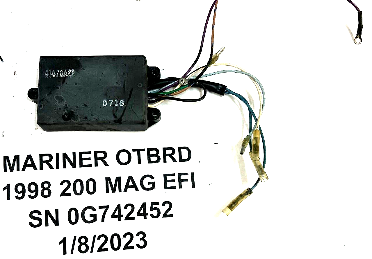 Mercury Mariner Outboard 200 EFI Detonation Controller V6 826800A8 ...
