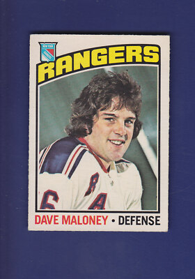 Dave Maloney RC 1976-77 O-PEE-CHEE OPC NHL Hockey #181 (EX+) New York ...