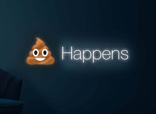 Shit Happens LED Neon Sign | eBay