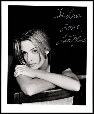 Hollywood Actress Lisa Marie Signed Autograph Portrait Orig Photo 215 ...