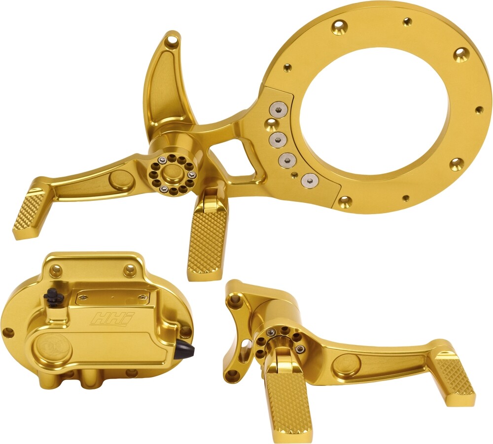 Hawg Halters Inc - MCK-FC21GS-FK - Dominator Mid-Control Kit, Gold for ...