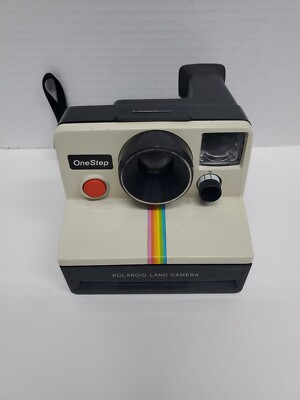 Polaroid One Step SX-70 Instant Film Land Camera Rainbow Stripe ...