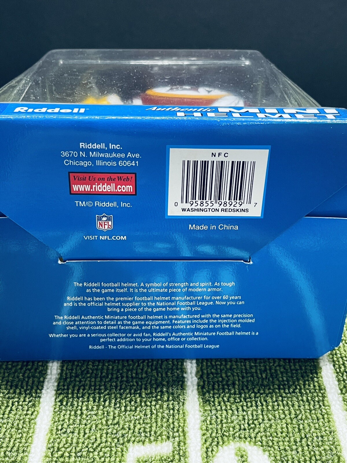 DOUG WILLIAMS SIGNED WASHINGTON REDSKINS AUTHENTIC MINI HELMET SB MVP ...