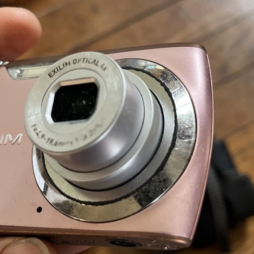 Pink Casio EXILIM EX-Z1080 10.1MP Digital CCD Camera w/ Battery ...