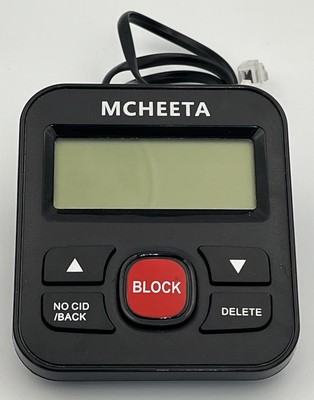MCHEETA Call Blocker Stop Spam Callers CT-CID801 Black Untested | eBay
