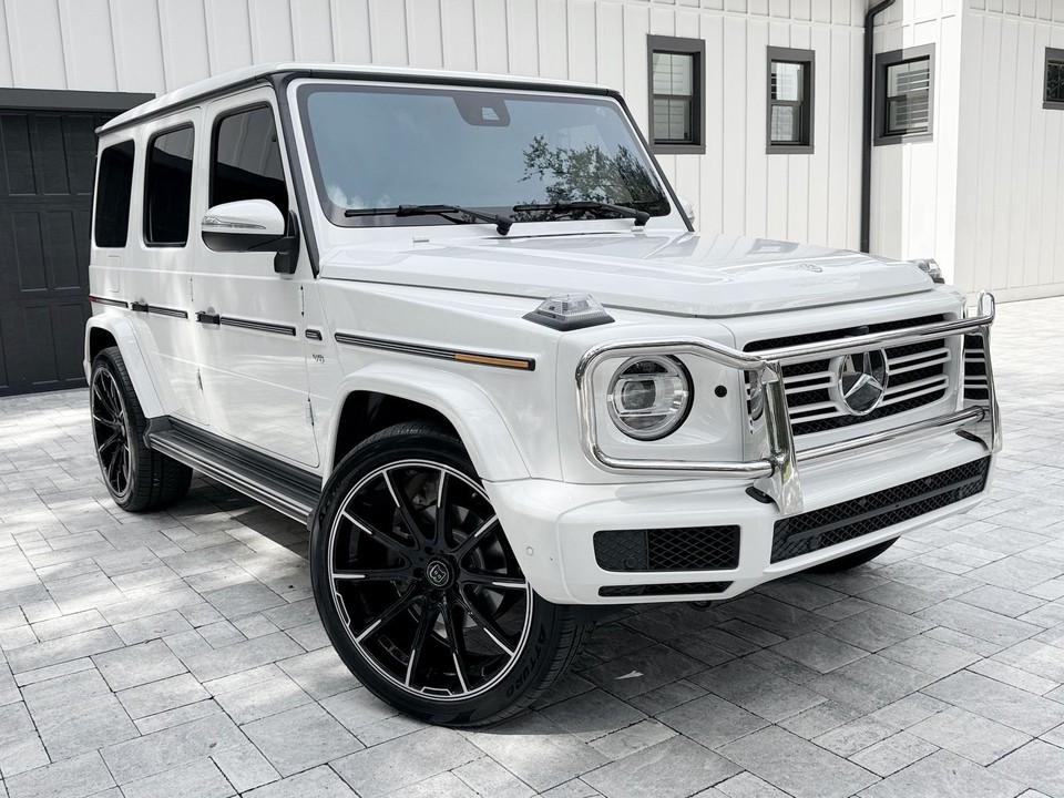 2019 Mercedes-Benz G-Class MERCEDES BENZ G550 AMG 24" BRABUS RED ...