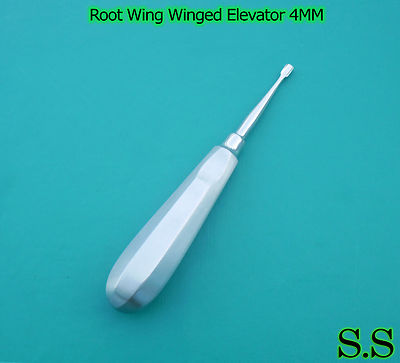 DENTAL TOOTH SURGERY ROOT WING WINGED ELEVATOR 4MM SURGICAL DENTAL ...