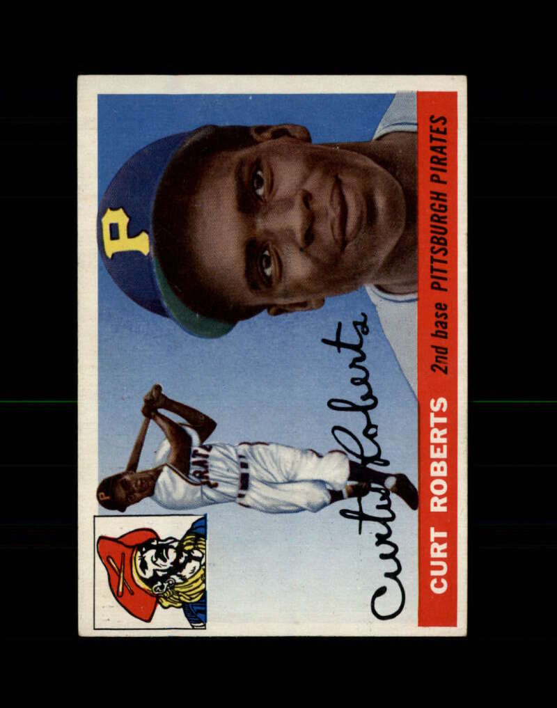 1955 Topps Baseball #107 Curt Roberts STARX 5.5 EX+ CS83469 | eBay