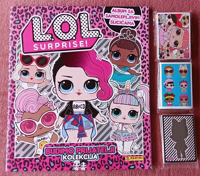 PANINI LOL SURPRISE! LET’S BE FRIENDS Panini album + complete stickers ...