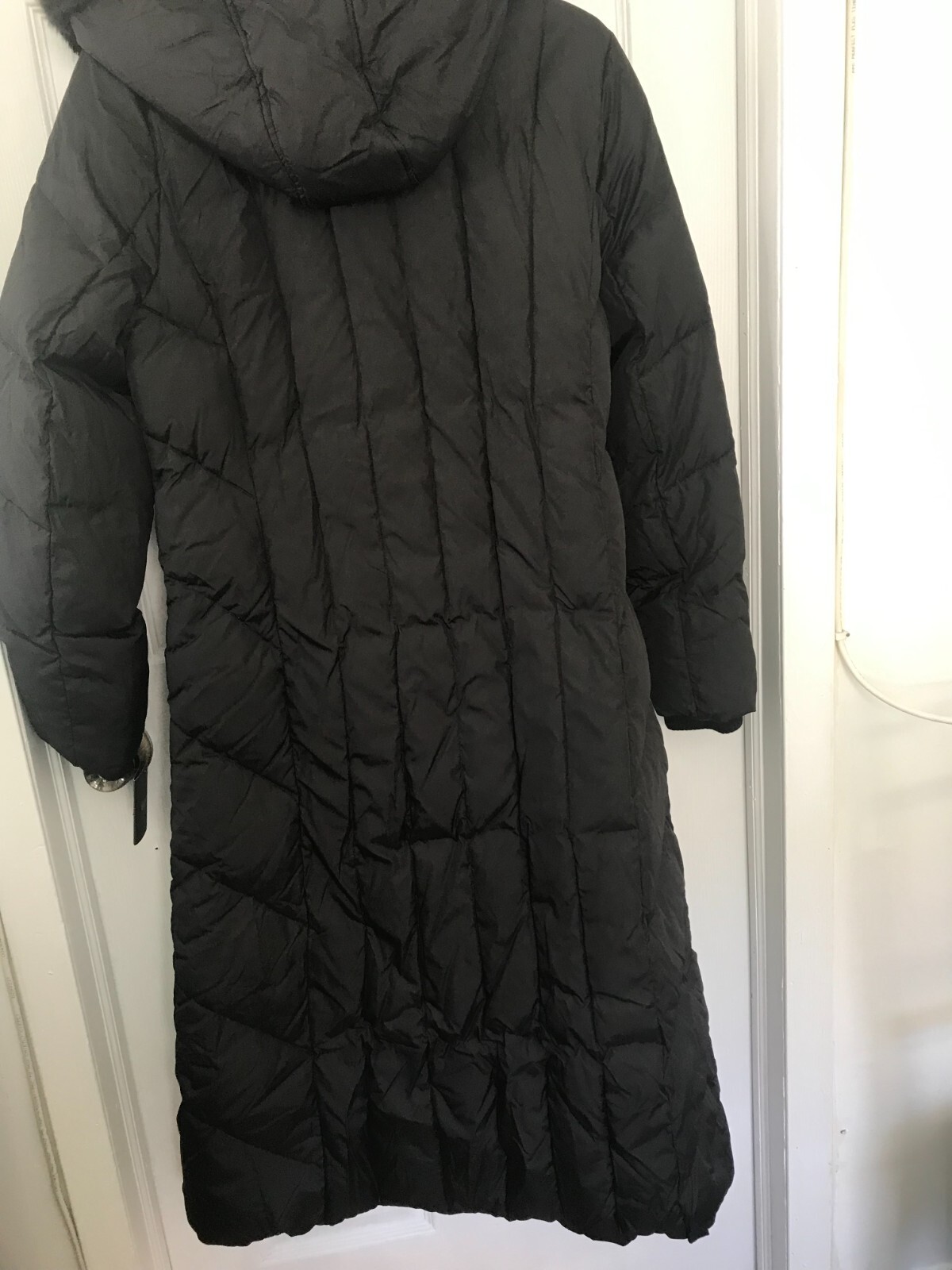 Ellen Tracy Puffer Coat Jacket, Women's Hooded 88CMD229, Black, L | eBay