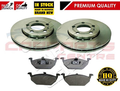 FOR VOLKSWAGEN POLO 1.2 1.4 1.4TD FRONT BRAKE DISC 256mm & BRAKE PADS ...