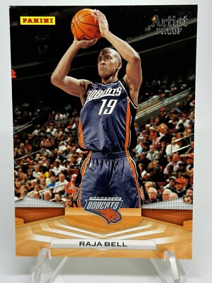 Raja Bell 2009-10 Panini #121 Artist Proof Parallel /199 Charlotte ...